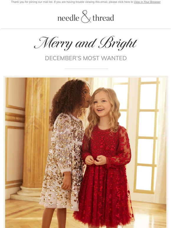 Needle & Thread: Mini-me outfit inspiration | Milled