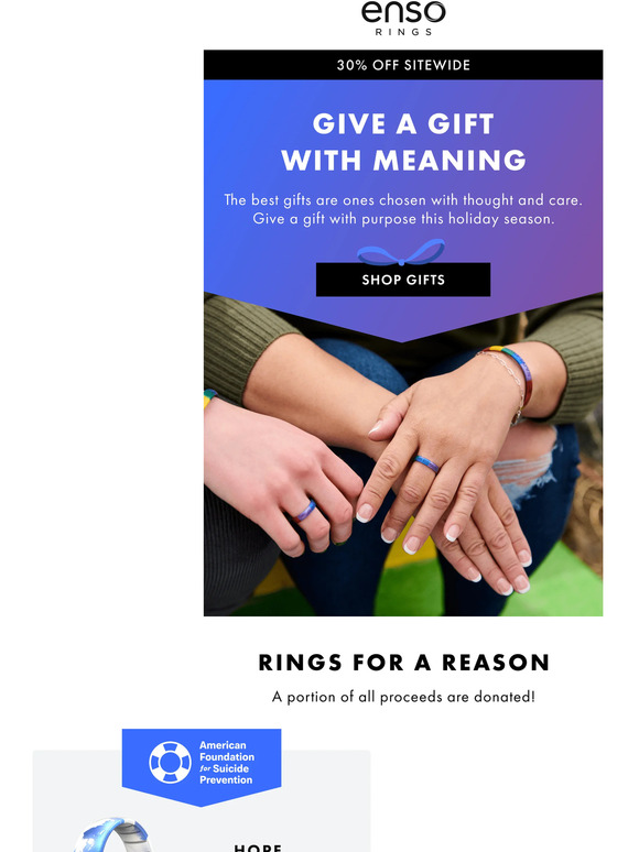 Enso Rings: Find a gift with meaning 💝 | Milled