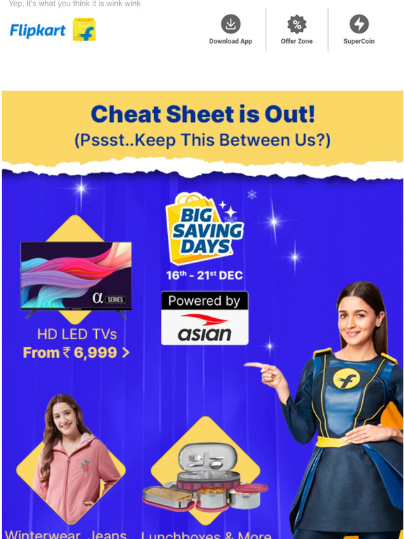 Flipkart: Classified: Cheat Sheet.pdf | Milled