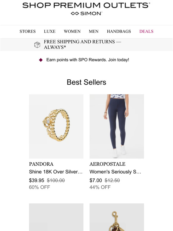 Shop Premium Outlets: Pandora Shine 18K Over Silver Tiara Crown Ring ...