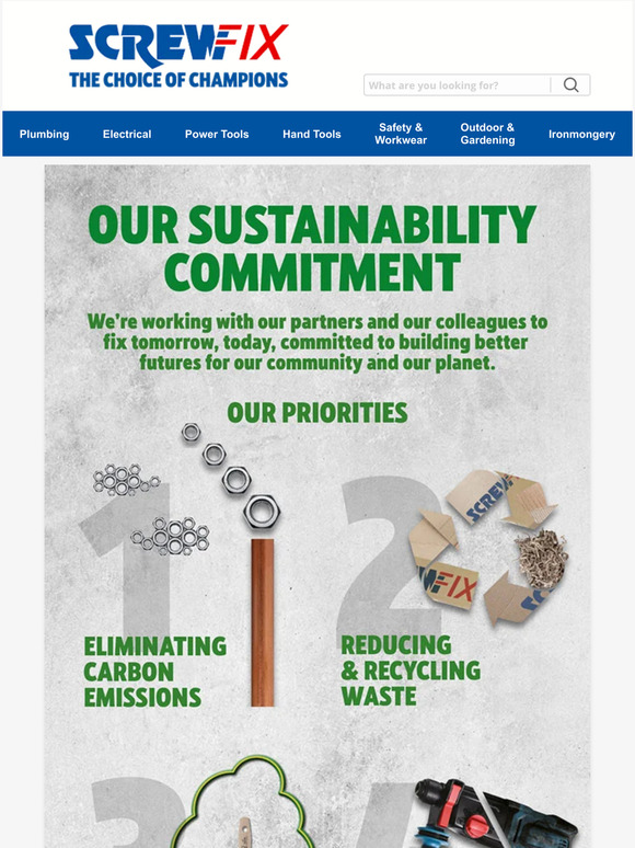 Screwfix: Committed to building better futures for our community and ...