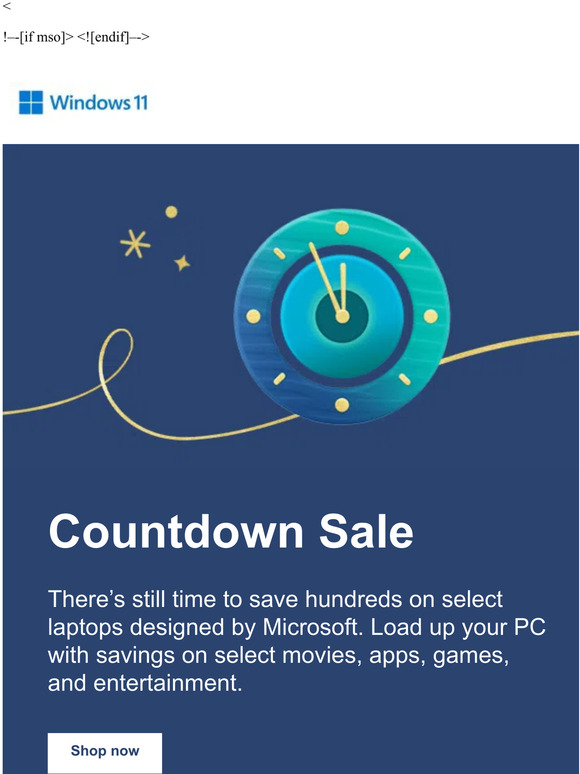Microsoft: Save hundreds on select laptops designed by Microsoft. Enjoy ...