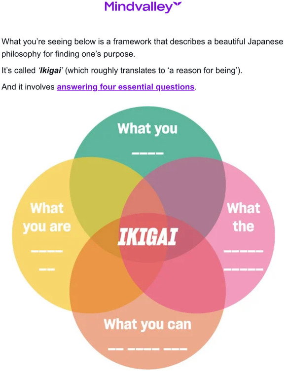 Mindvalley: How this ‘flower’ can help you find your life purpose | Milled