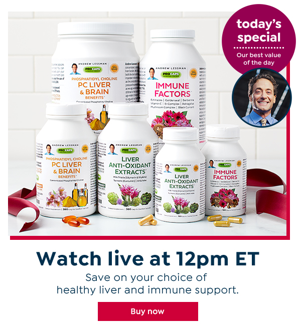 HSN: Today’s Special: Healthy Liver & Immune Support From Andrew ...