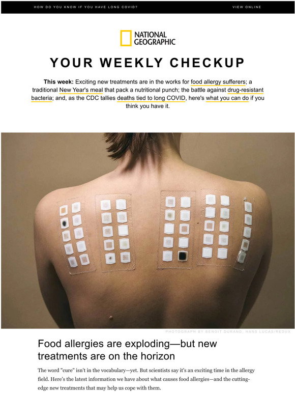 National Geographic: New weapons in the fight against food allergies ...