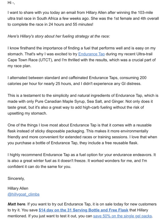 The Feed: How Hillary Allen ran 103 miles in 24 hours and 55 minutes ...