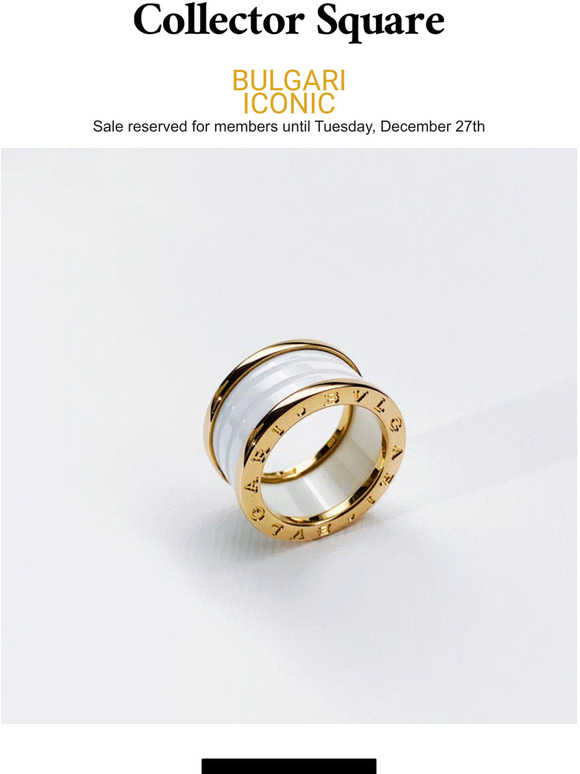 Collector Square: Bulgari Iconic : Serpenti, B.Zero1, Allegra... | Milled