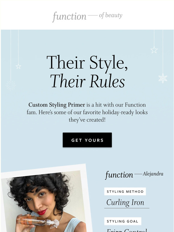 Function of Beauty: How our Function fam is using Custom Styling Primer ...
