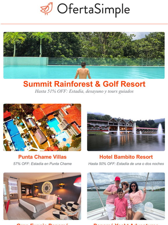OfertaSimple: Summit Rainforest & Golf Resort / Punta Chame Villas ...