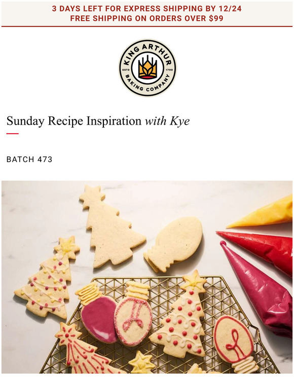 King Arthur Baking Company: 🎁 Recipes for the BEST cookie boxes | Milled