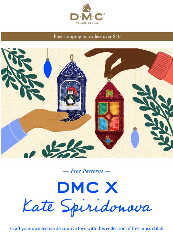 DMC: Free Patterns: DMC x Kate Spiridonova | Milled