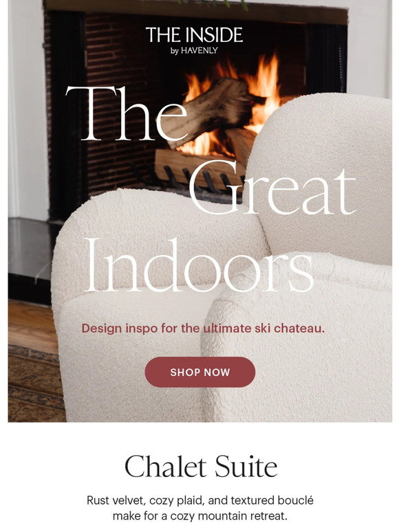 The Inside: Design Inspo: Ski Chateau | Milled