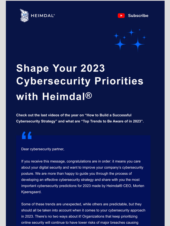 Heimdal Security: 🔐 Ready, Set, Protect! Cybersecurity Tips & Tricks ... Heimdal Security: 🔐 Ready, Set, Protect! Cybersecurity Tips & Tricks ...