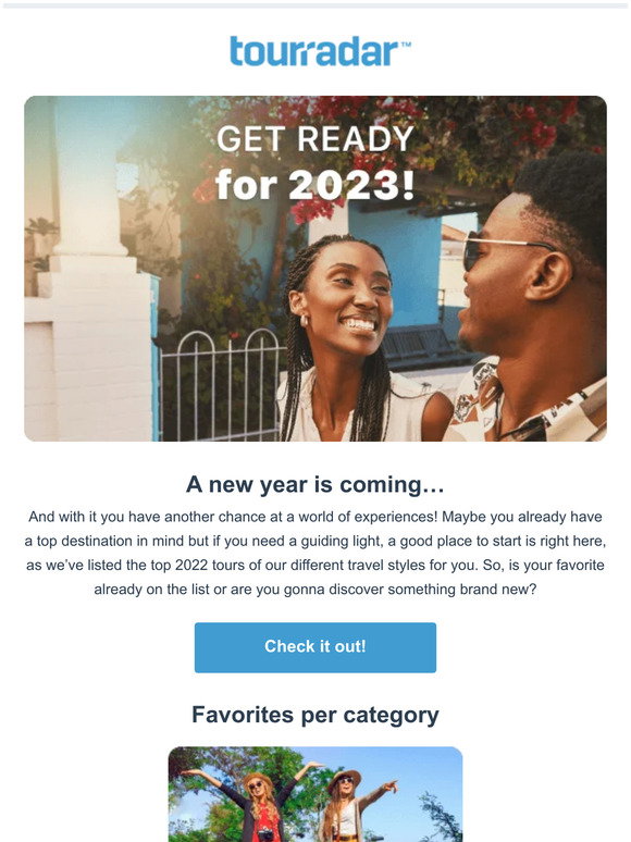 TourRadar: Book the best of 2022 for your adventure in 2023! ️ | Milled