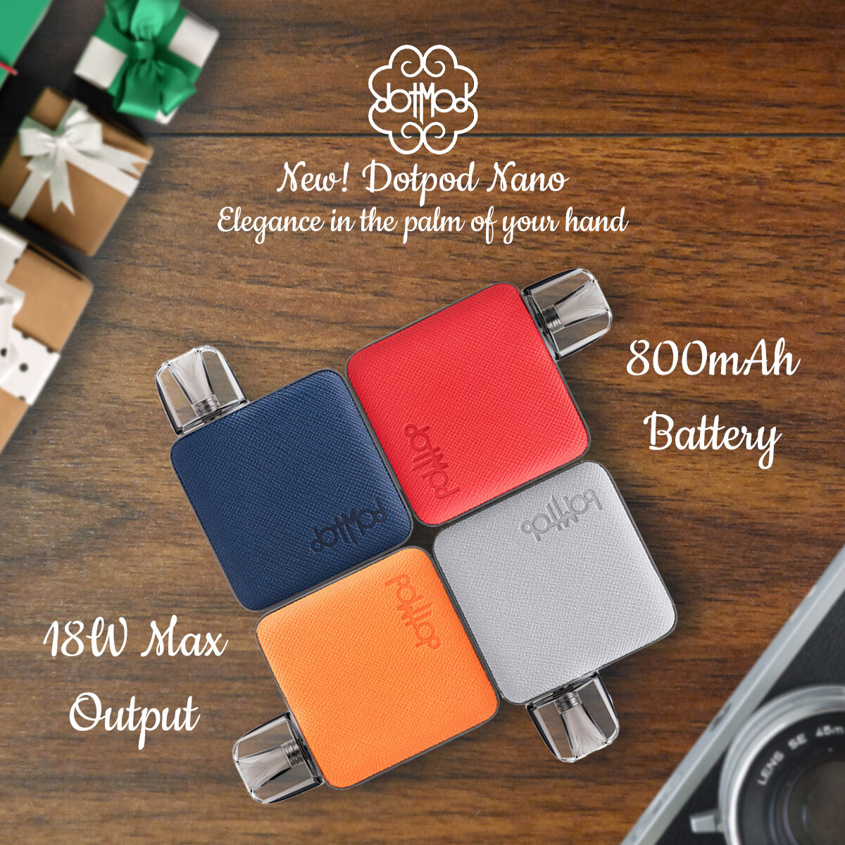 Vape: NEW! DOTMOD DOTPOD NANO POD KIT | Milled