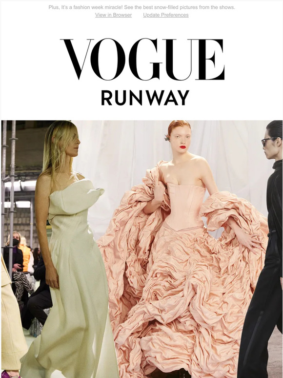 Vogue: These Were Vogue Editors’ Favorite Collections of the Year | Milled