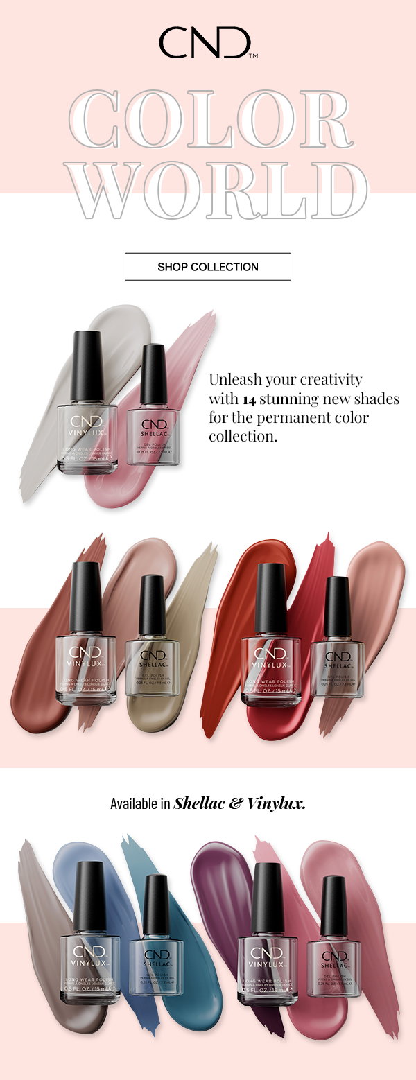 Beyond Polish: NEW! CND ColorWorld is here! 🎨 | Milled