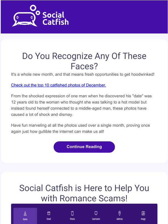 Social Catfish: Top 10 Catfished Photos of December 🐟 | Milled