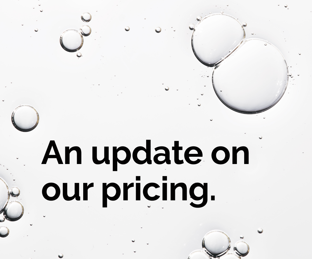 The Ordinary: An update on our pricing. | Milled