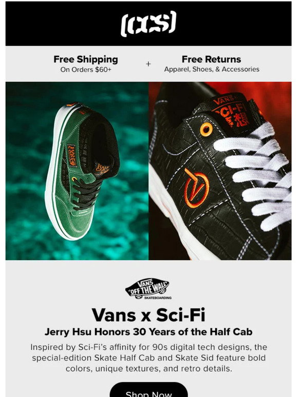 CCS: Vans x Sci-Fi Fantasy Now Available | Milled