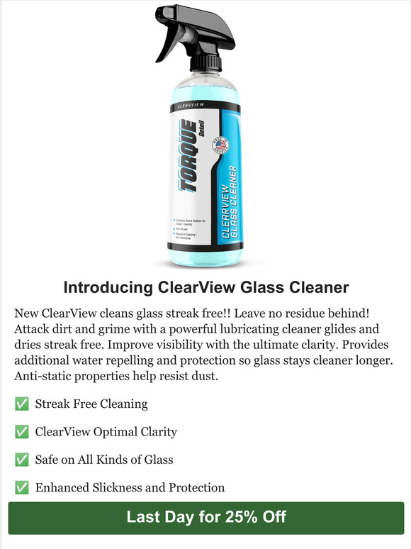 Torque Detail: Clean Your Car Windows WITHOUT Streaks! | Milled