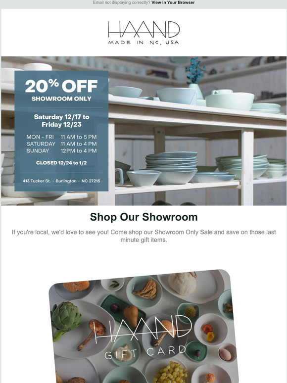 Haand: Searching for last minutes gifts? We’ve got you covered | Milled Haand: Searching for last minutes gifts? We’ve got you covered | Milled