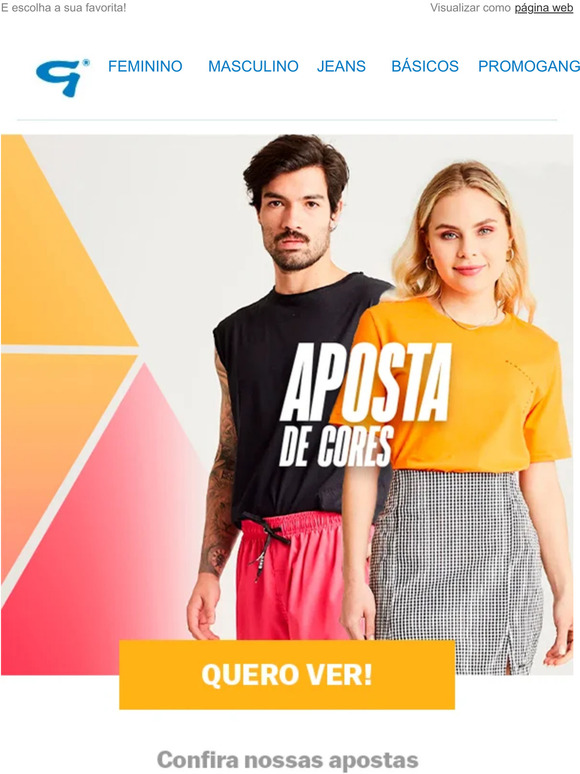 Lojas Gang BR: Vem descobrir as cores para 2023 💙 | Milled