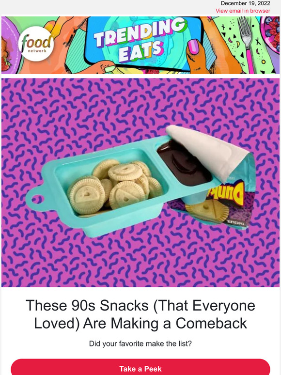 Food Network: These Beloved 90s Snacks Are Back | Milled