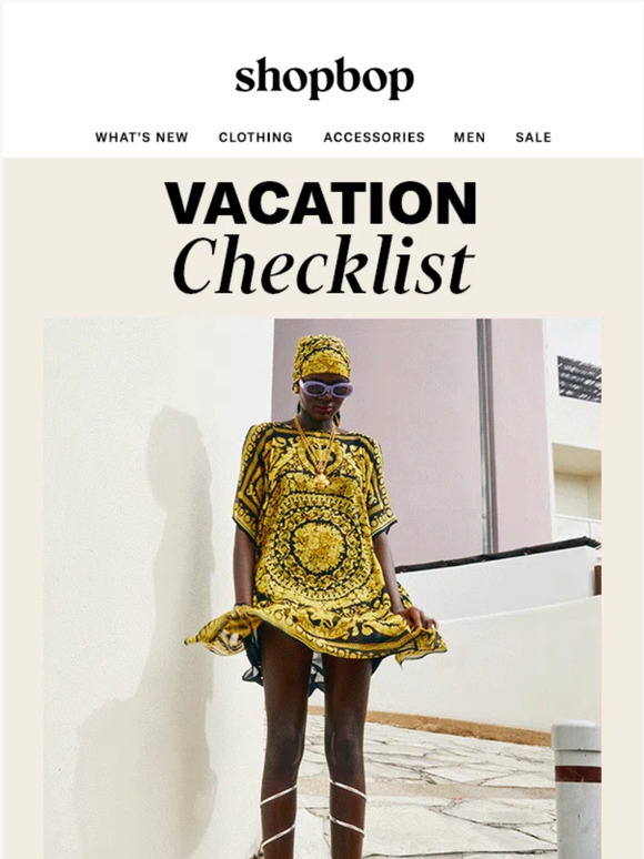 By Zoé: Your vacation checklist just landed 🛬 | Milled