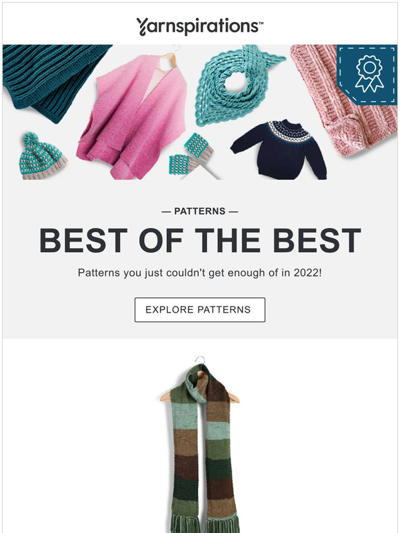 Yarnspirations: INSIDE: Our most popular patterns of 2022! 🧶 | Milled