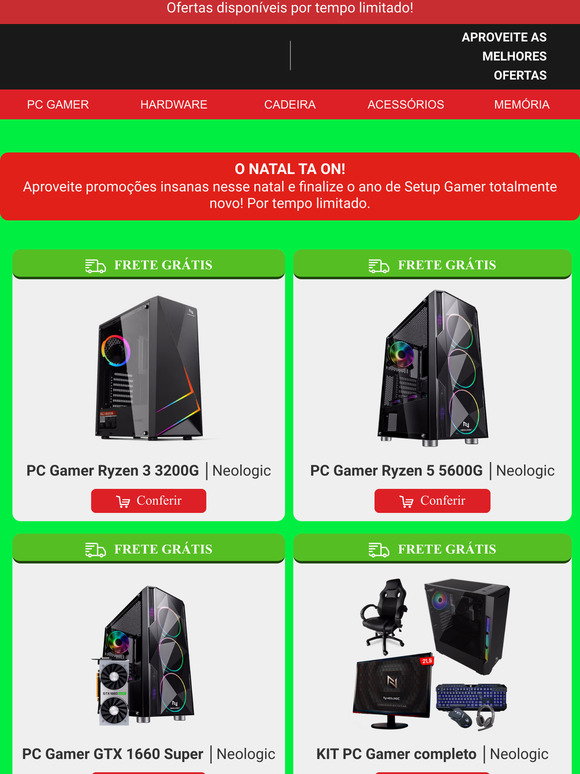 Shopinfo: O melhor momento para comprar o seu PC Gamer é agora 🔥 | Milled