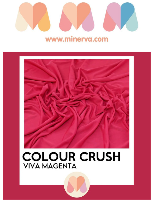 Minerva: Sew with the colour of the year for 2023 🎀 | Milled