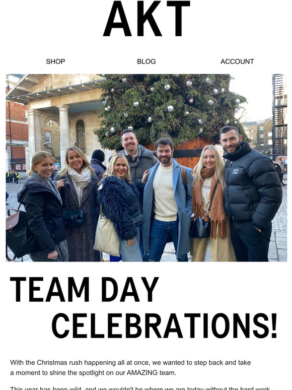 AKT London: A huge THANK YOU to our AKT team! | Milled