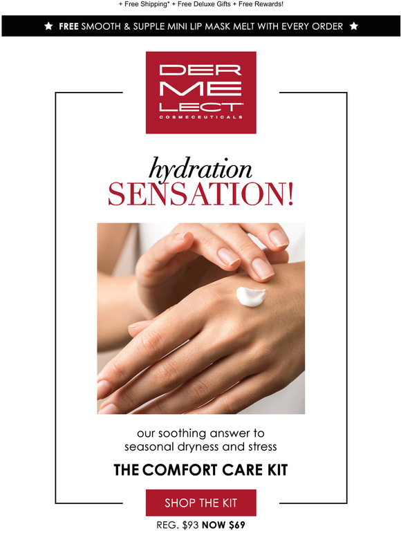 Dermelect Cosmeceuticals: ️ Your Guide To Soothing Winter Skin ️ | Milled