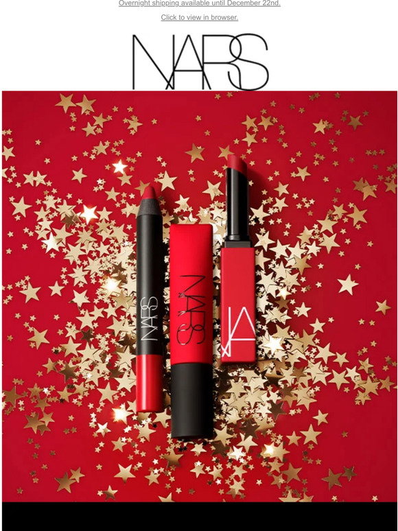 NARS: Get your gifts in time. | Milled