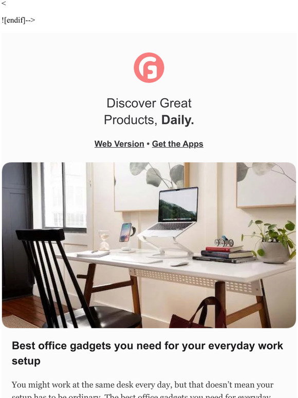 Gadget Flow: Best office gadgets for your everyday work setup | Milled