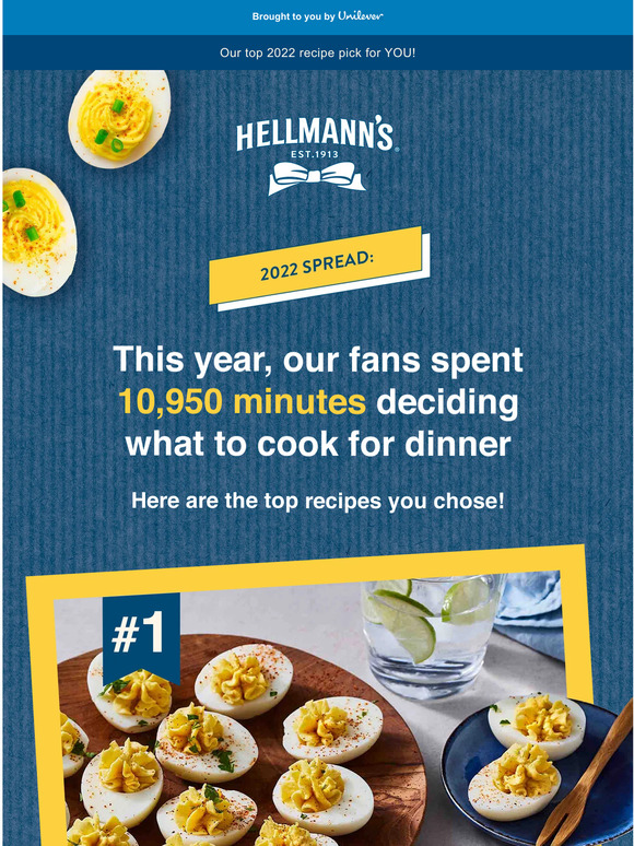 Simple: —, can you guess Hellmann's top recipe picks? | Milled
