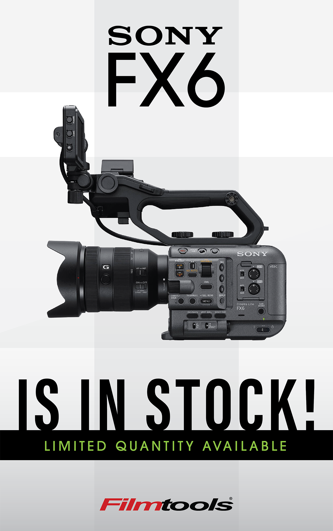 Filmtools: 🔥 SONY FX6: Now In Stock! 🔥 | Milled