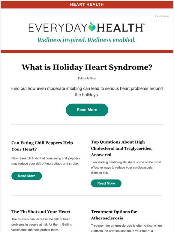 Lifescript: What is Holiday Heart Syndrome? | Milled