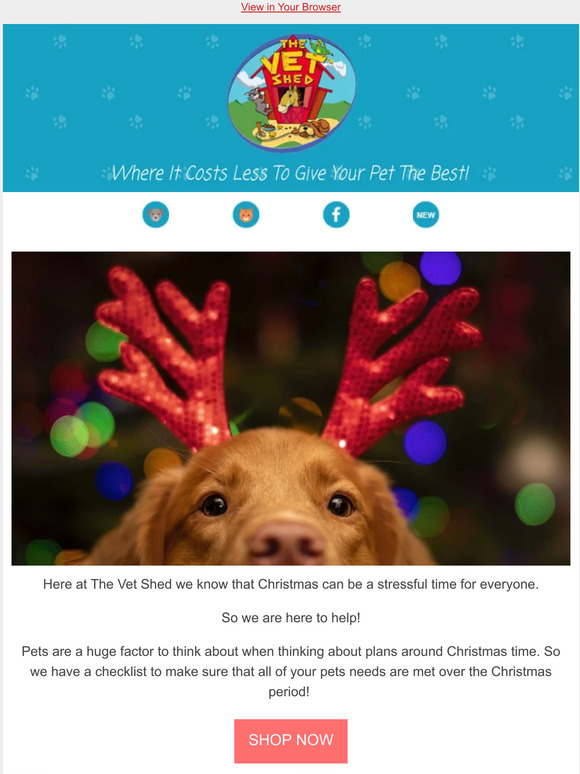 The Vet Shed: The Perfect Pre Holiday Checklist This Holiday Season 🐶🎅🐾 ...