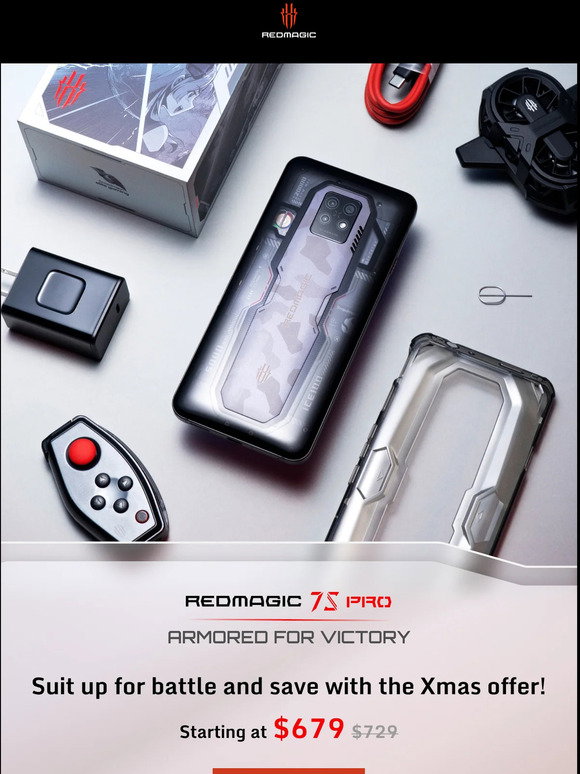 RedMagic: 🚀Instantly Fast Gaming Smartphone - REDMAGIC 7S Pro | Milled