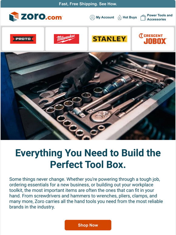 Zoro: Stock Your Tool Box with the Hottest Hand Tools Today! 🧰 | Milled