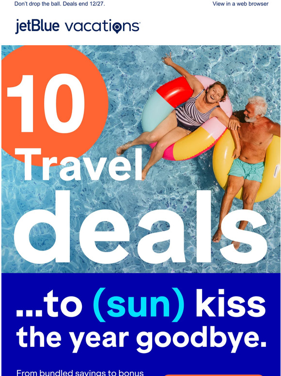 JetBlue: 10 deals to ring in a new vacay! | Milled