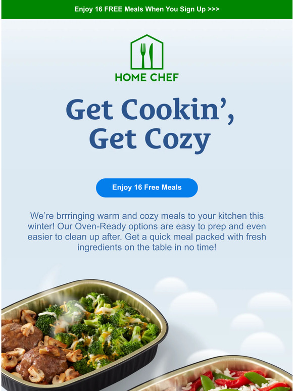 Home Chef: Comfy, cozy, easy home cooking is on the menu this winter ...