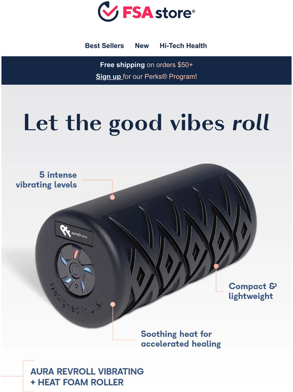 FSA Store: Relieve muscle pain with Aura Revroll | Milled