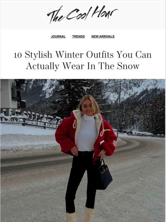 The Cool Hour: 10 Stylish Winter Outfits You Can Actually Wear In The ...