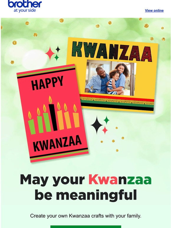 Brother: Create Your Own Free Printable Kwanzaa Cards and Crafts | Milled