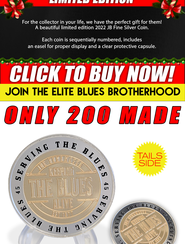 Joe Bonamassa: New Bonamassa 2022 Silver Coin – Only 200 Available ...