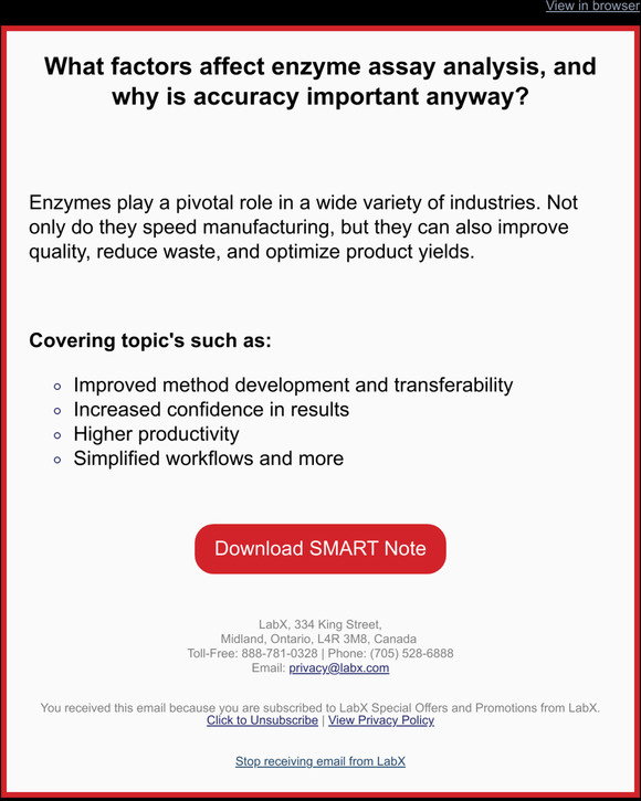 LabX: Thermo Fisher's Fully-Automated Enzyme Assays | Milled