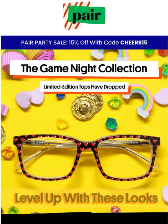 Pair Eyewear: The Game Night Collection Is Here🎲 | Milled